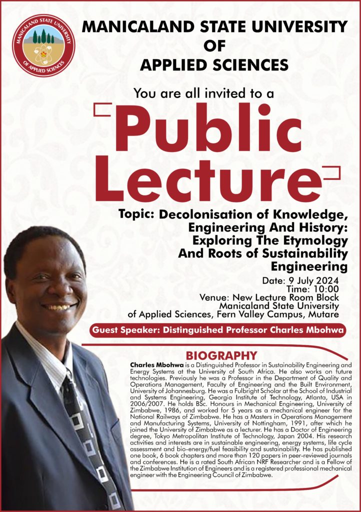 MSUAS Showcases Cutting Edge Agro-Innovations at the 2024 ZITF Edition ...