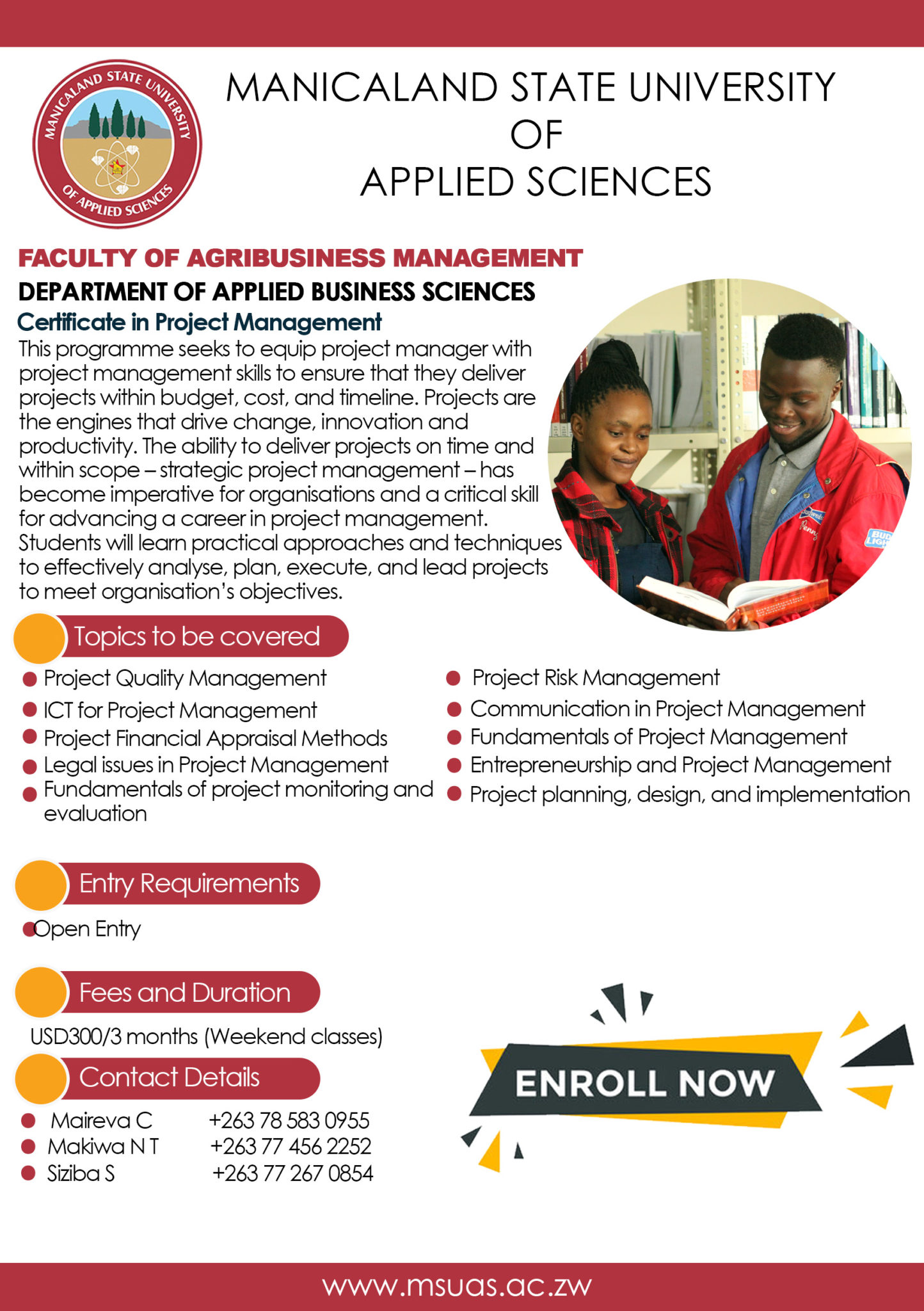 Project Management - MSUAS