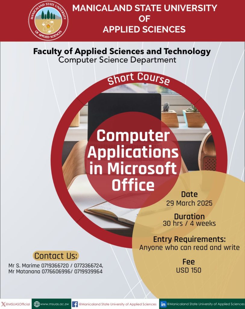 Computer Applications - MSUAS